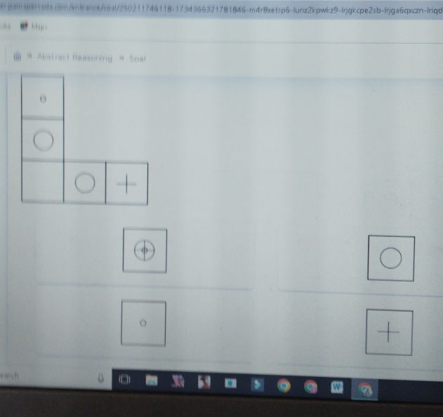 Abstract Reasoning Diagram showing a | StudyX