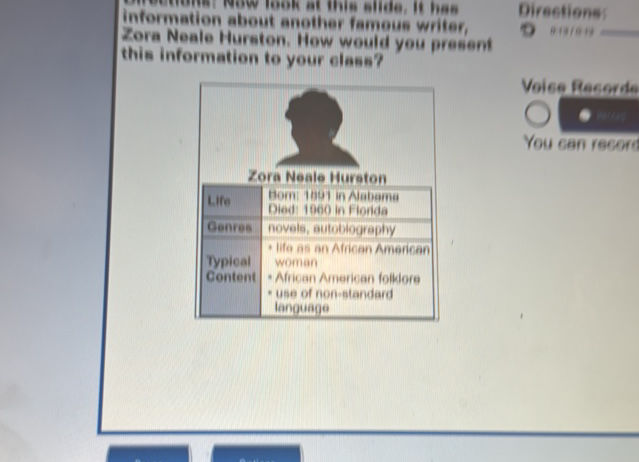 Now look at this slide It has information | StudyX