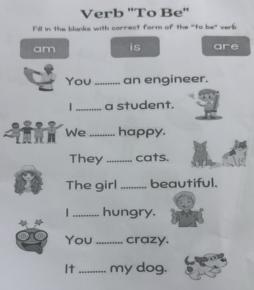 Fill in the blanks with correct form of the | StudyX