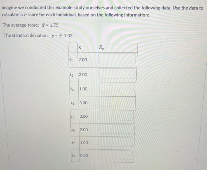 Imagine we conducted this example study | StudyX
