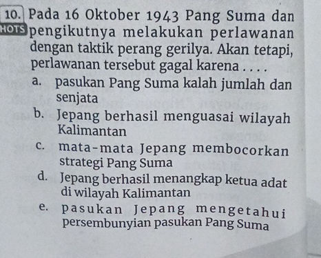 10 Pada 16 Oktober 1943 Pang Suma dan Hots