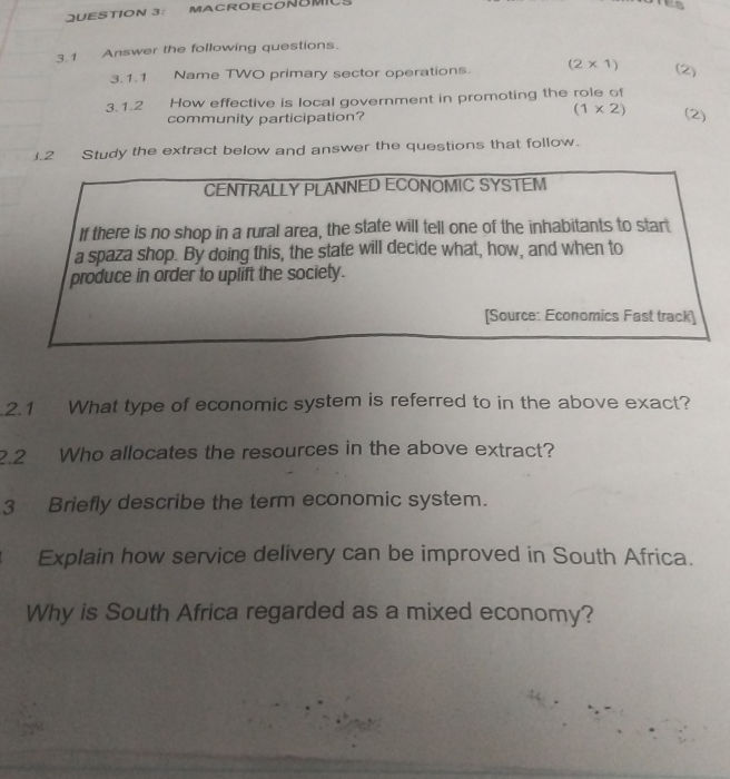 12 Study the extract below and answer the | StudyX