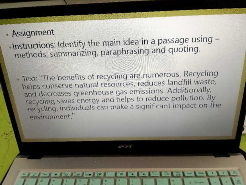 Assignment • Instructions: Identify the | StudyX