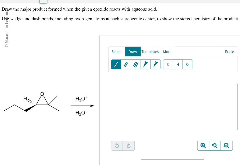 Draw the major product formed when the given | StudyX