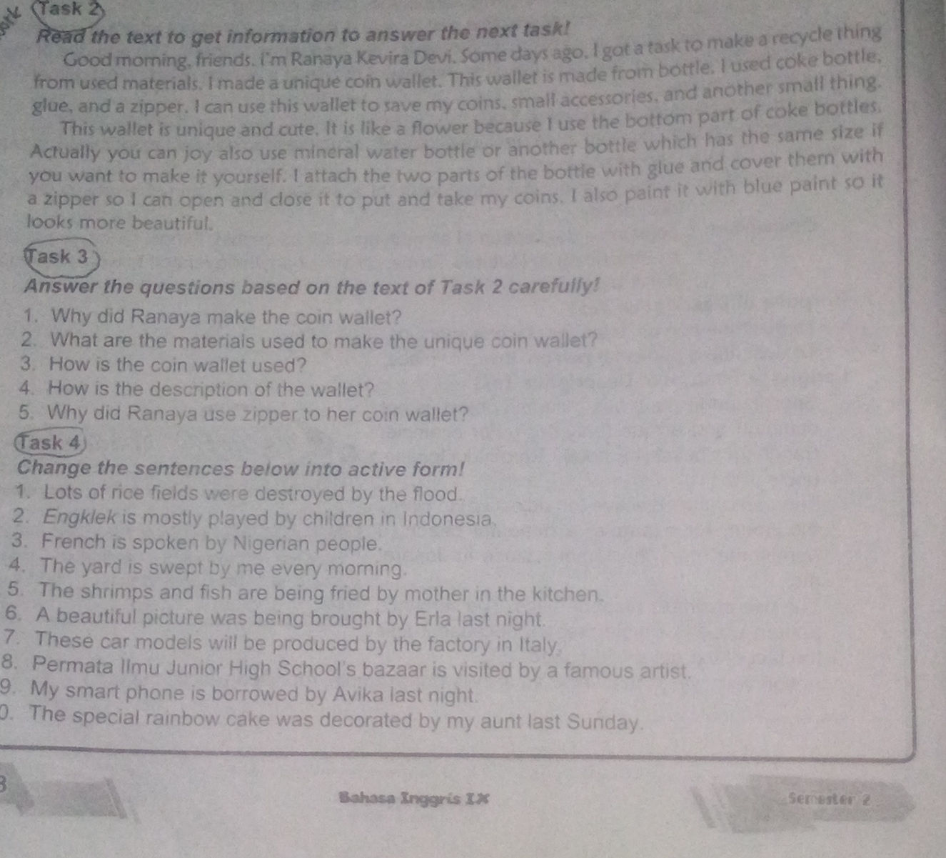 Answer the questions based on the text of | StudyX