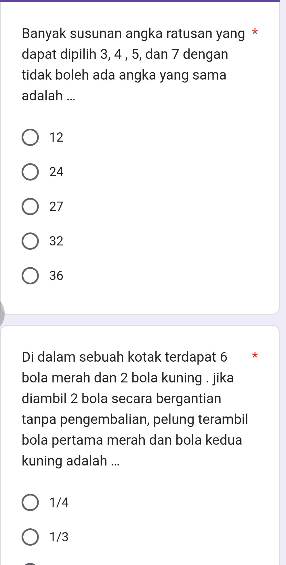 Banyak susunan angka ratusan yang dapat | StudyX