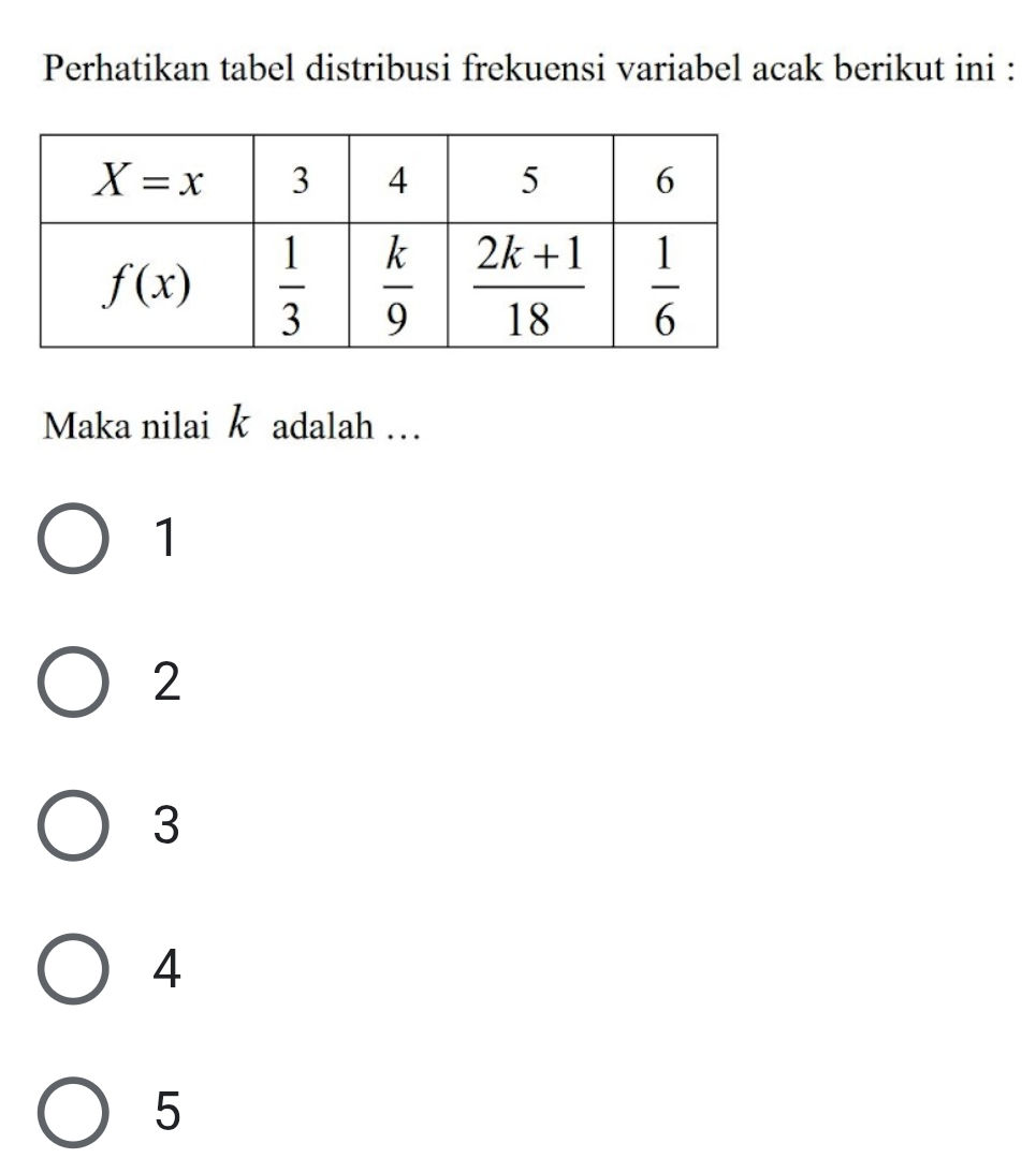 Perhatikan tabel distribusi frekuensi | StudyX