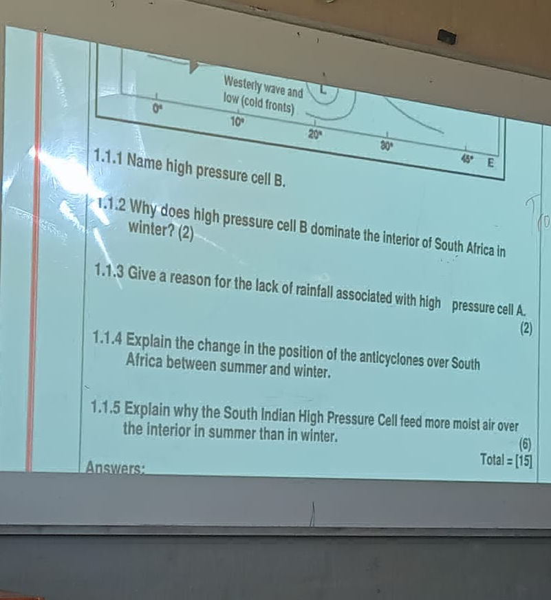 111 Name high pressure cell B 112 Why does | StudyX