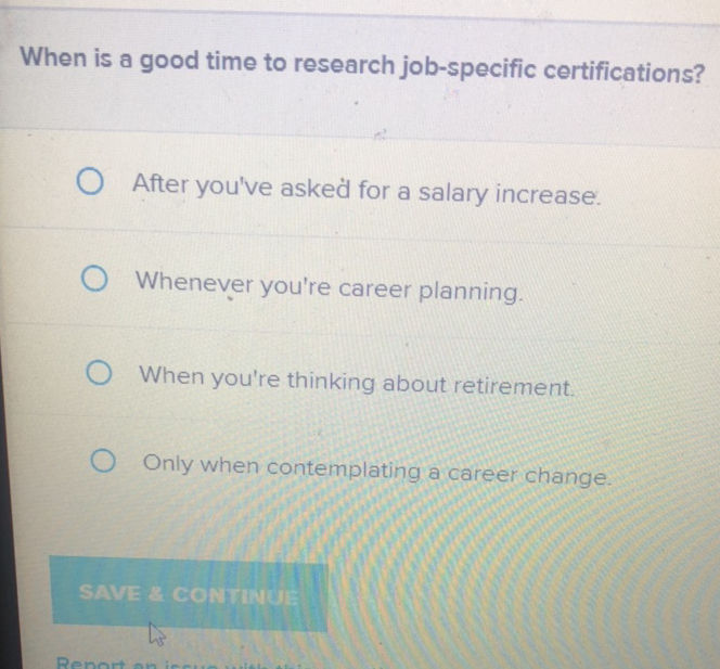 When is a good time to research job-specific | StudyX