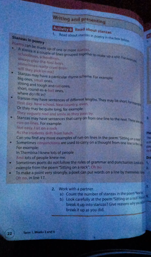 2. Work with a partner. a) Count the number | StudyX