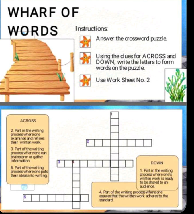 Instructions Answer the crossword puzzle. | StudyX