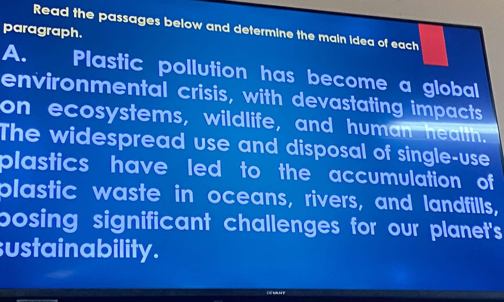 Read the passages below and determine the | StudyX