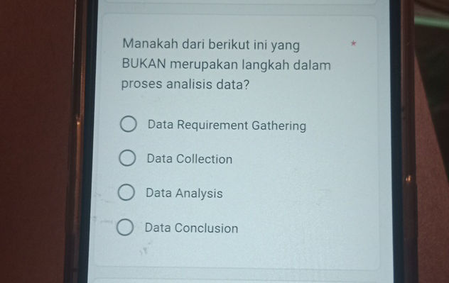 Manakah dari berikut ini yang BUKAN | StudyX