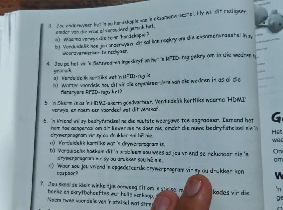 3 Jou onderwyser het n ou hardekopie van n | StudyX