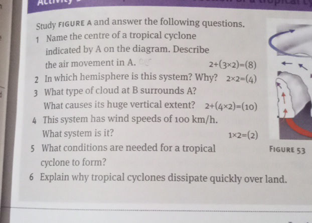 Study FIGURE A and answer the following | StudyX
