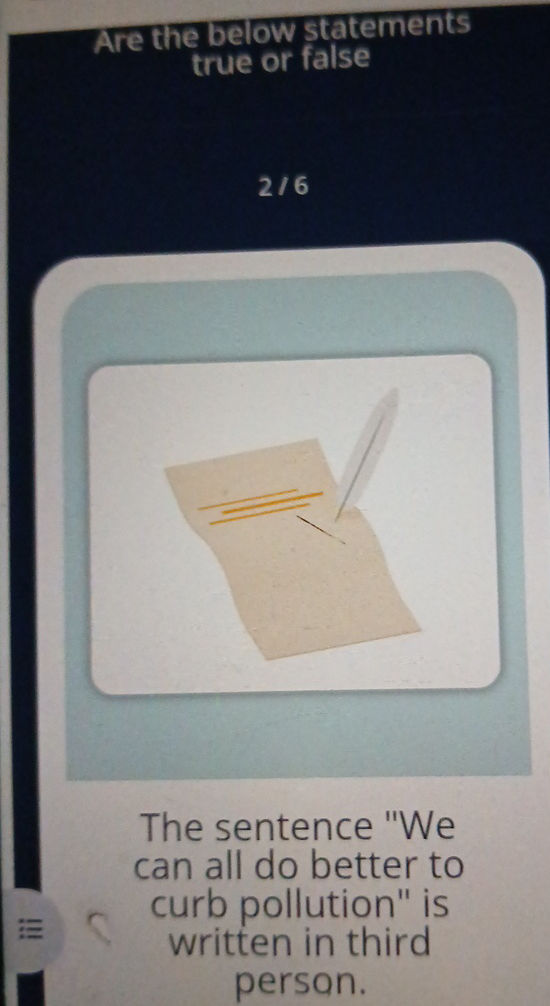 Are the below statements true or false The | StudyX