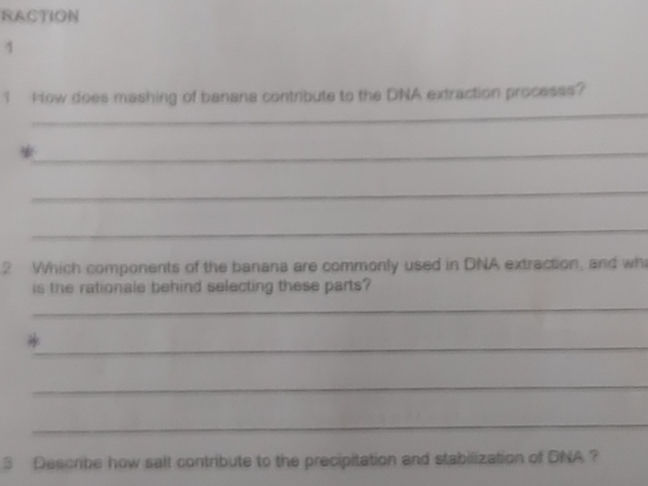1 How does mashing of banana contribute to