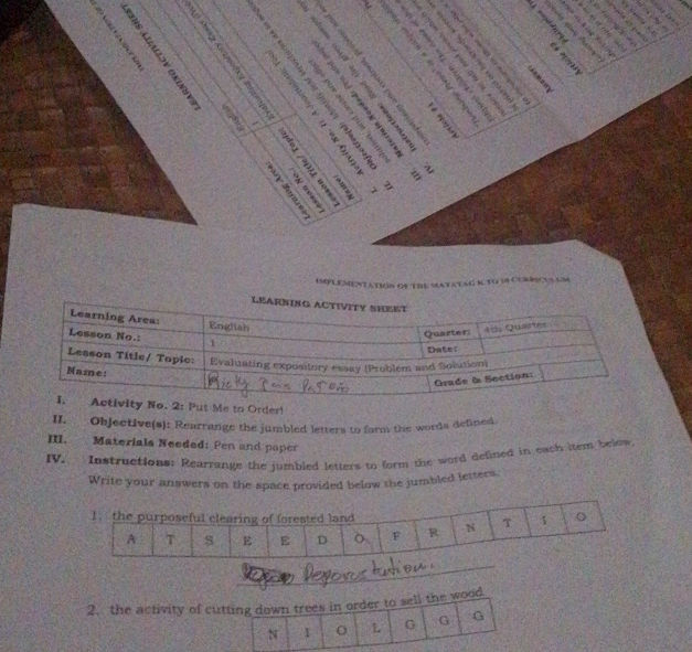 LEARNING ACTIVITY SHEET Learning Area | StudyX