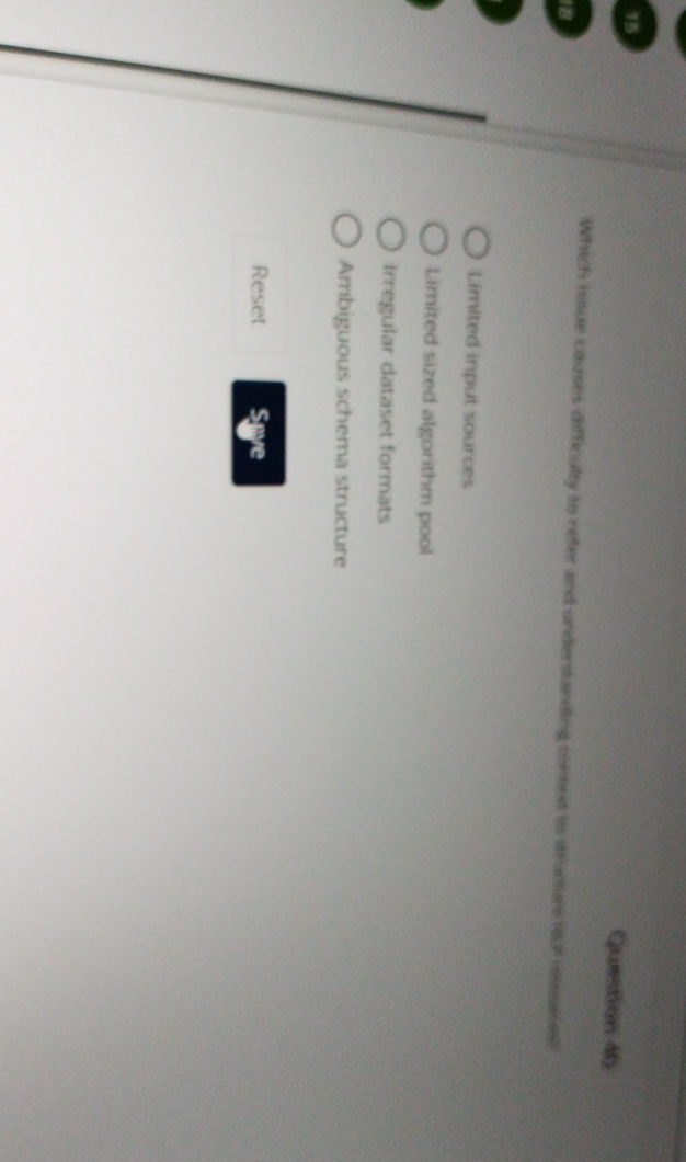 Which issue causes difficulty to refer and | StudyX