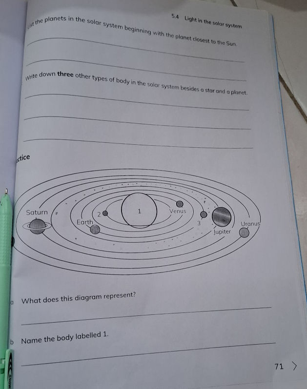 What does this diagram represent Name the | StudyX