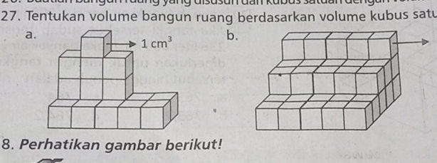 27 Tentukan volume bangun ruang berdasarkan | StudyX
