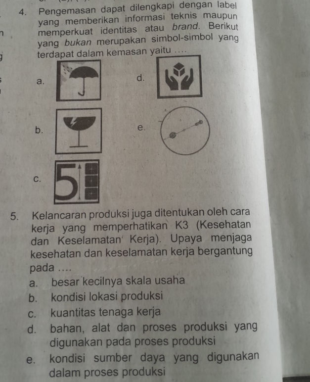 4 Pengemasan dapat dilengkapi dengan label | StudyX