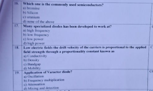 16 Which one is the commonly used | StudyX