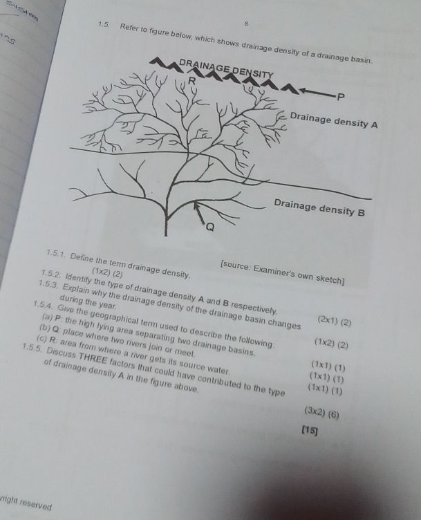 1.5. Refer to figure below, which shows | StudyX