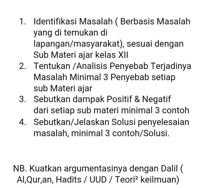 1. Identifikasi Masalah (Berbasis Masalah | StudyX
