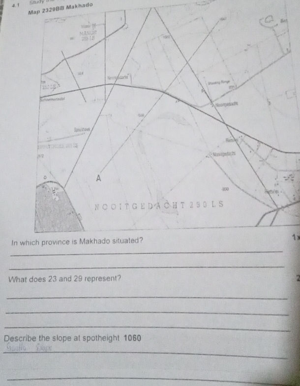 In which province is Makhado situated What | StudyX