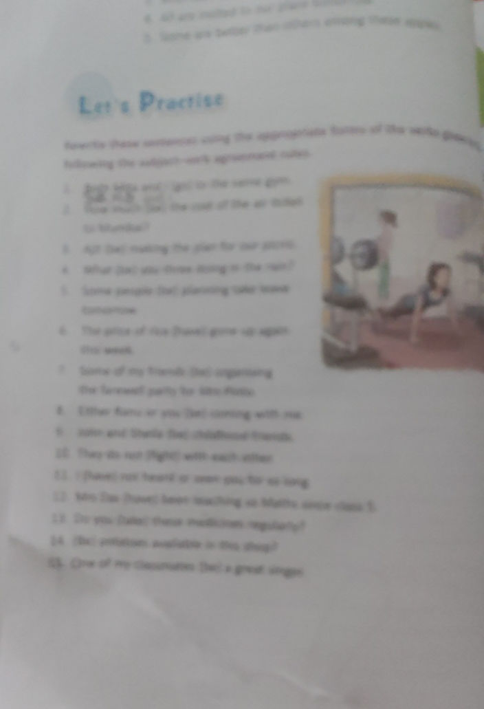 Rewrite these sentences using the | StudyX