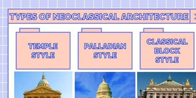 TYPES OF NEOCLASSICAL ARCHITECTURE Temple | StudyX