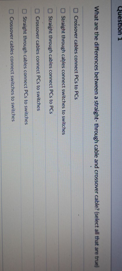 What are the differences between a | StudyX