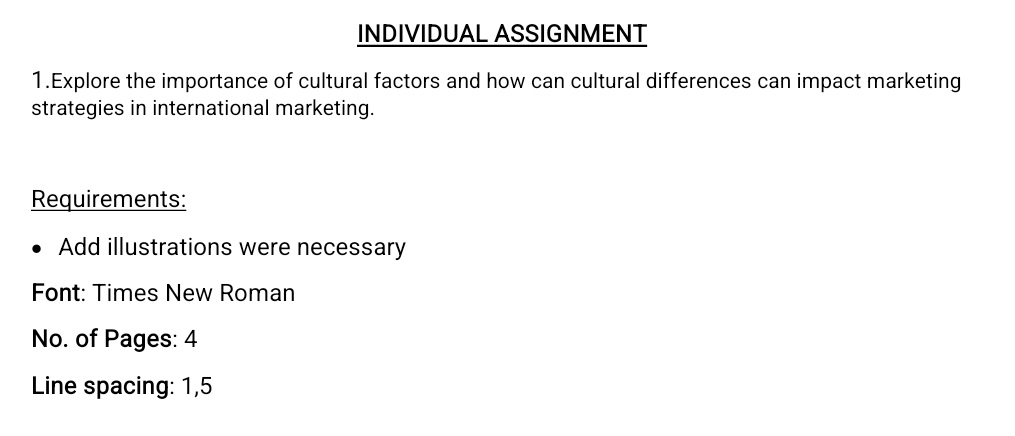 1Explore the importance of cultural factors | StudyX