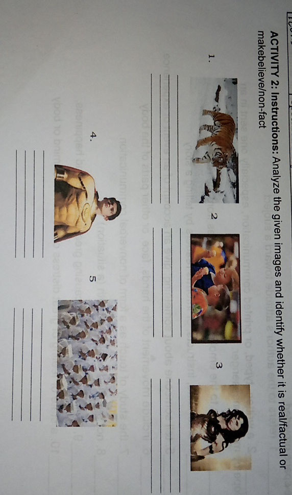 ACTIVITY 2: Instructions: Analyze the given | StudyX