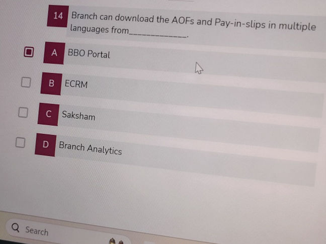 14 Branch can download the AOFs and | StudyX