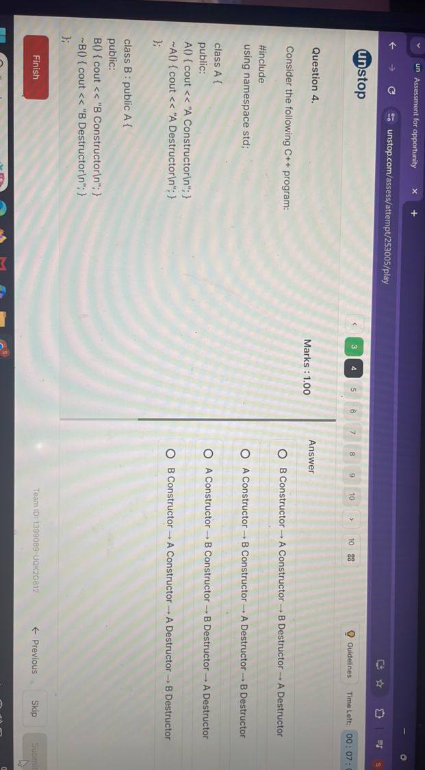 Consider the following C++ program include | StudyX