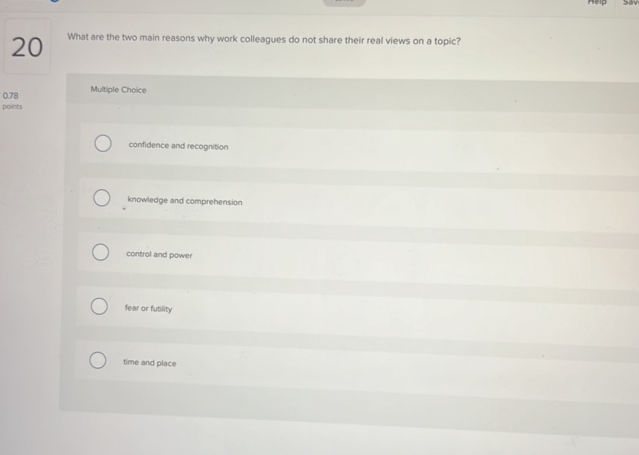 What are the two main reasons why work | StudyX