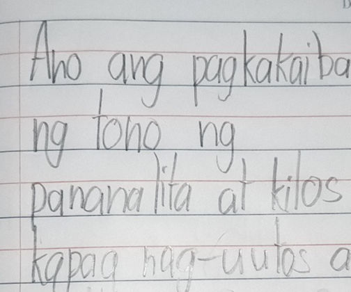 Ano ang pagkakaiba ng tono ng pananalita at | StudyX