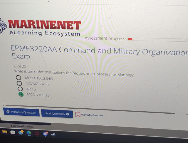 What is the order that defines the request | StudyX