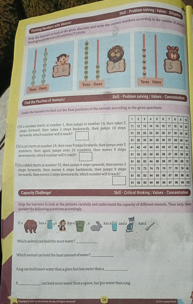 Forming Numbers with Abacus Help the | StudyX