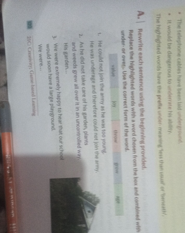 A Rewrite each sentence using the beginning | StudyX