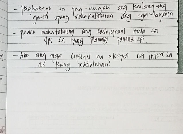 - Pagbabago sa pag-uugali ang kailangang | StudyX