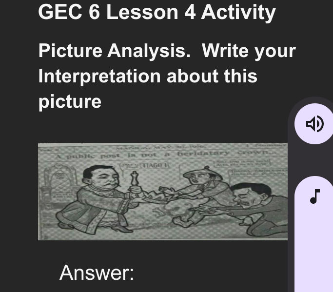 Picture Analysis. Write your interpretation | StudyX