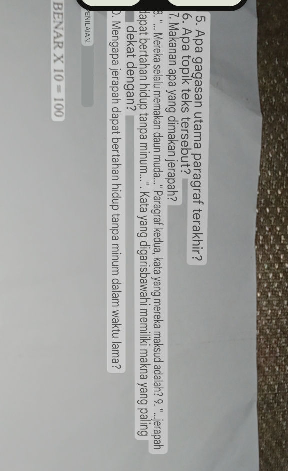 5 Apa gagasan utama paragraf terakhir 6 Apa | StudyX