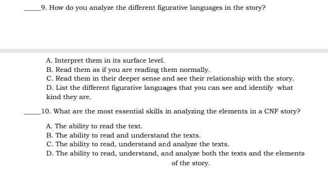 9 How do you analyze the different | StudyX