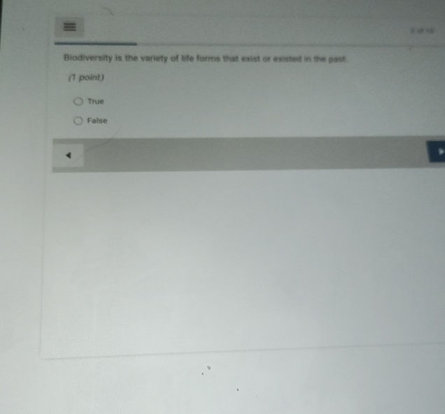 Biodiversity is the variety of life forms | StudyX