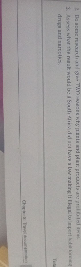 2 Do some research and give TWO reasons why | StudyX