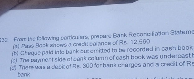 230 From the following particulars prepare | StudyX