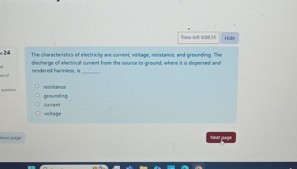The characteristics of electricity are | StudyX